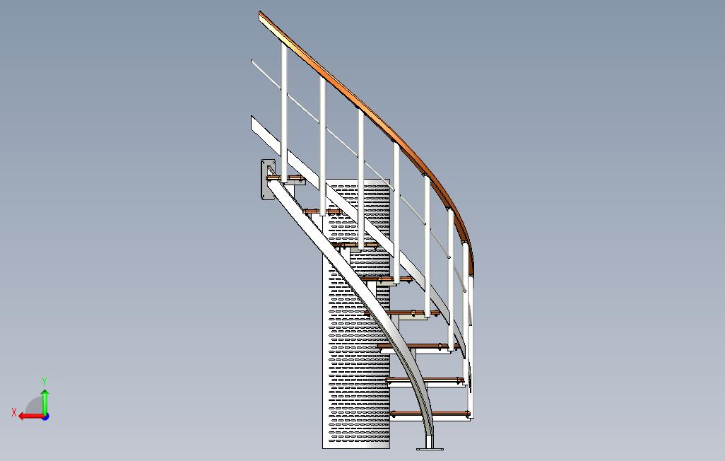 楼梯_93_STEP_模型图纸免费下载 – 懒石网
