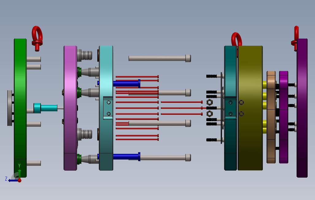 模具勺胶水solidworks 2013模型图纸免费下载 懒石网