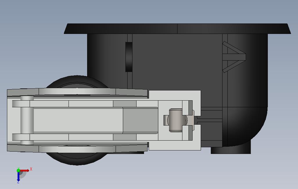 气压弹簧solidworks 2009模型图纸免费下载 懒石网