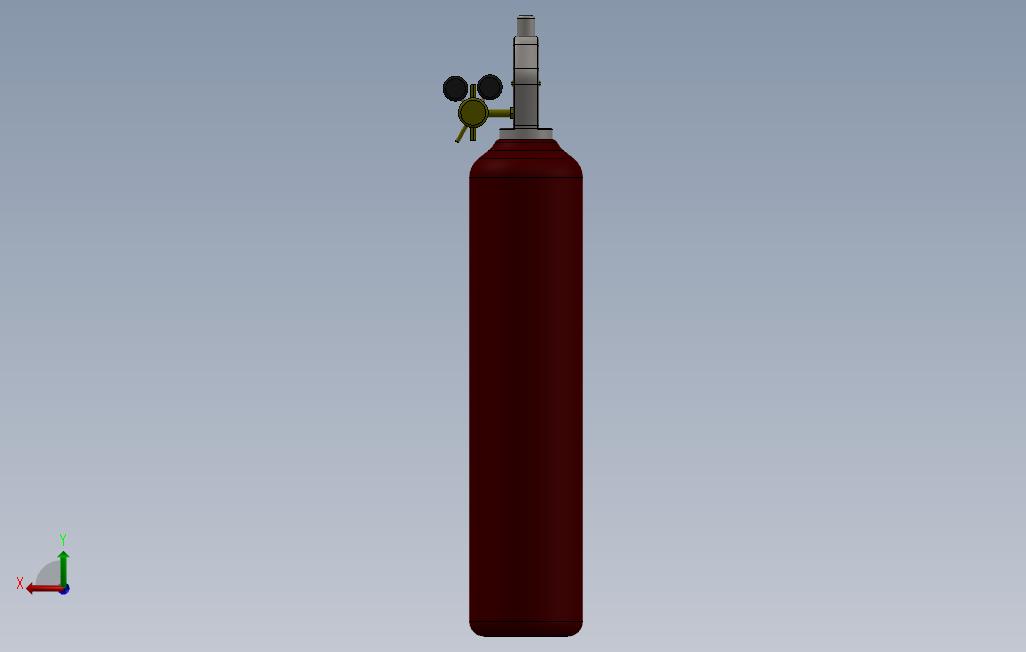 气瓶表示solidworks 2012模型图纸免费下载 懒石网