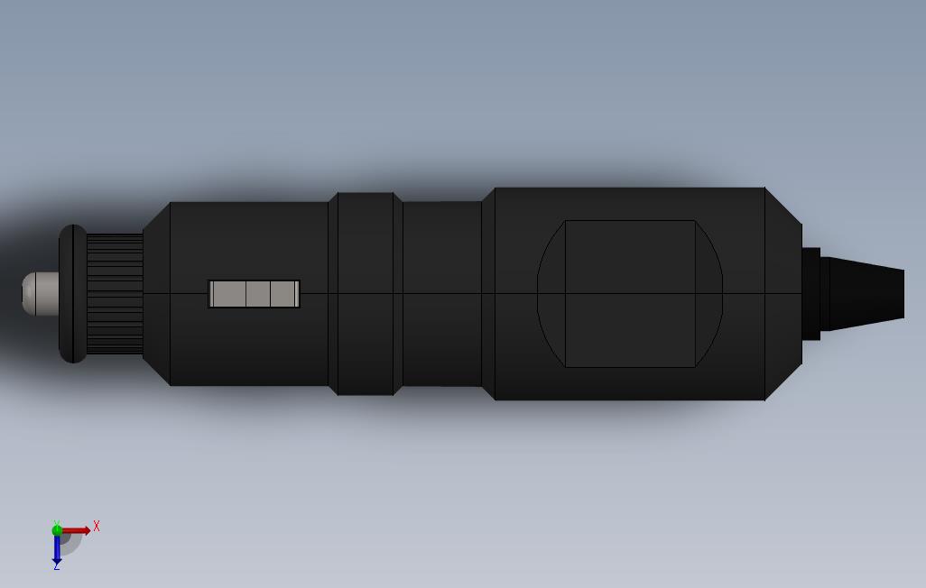 汽车点烟器插头直流电源连接器solidworks 2014模型图纸免费下载 懒石网