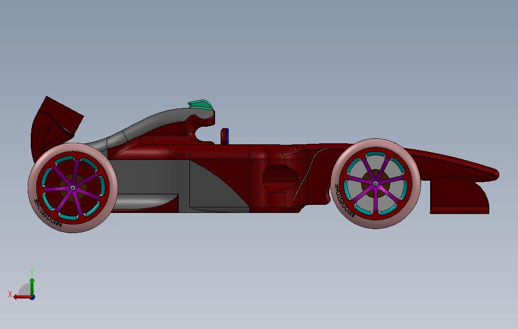 法拉利一级方程式汽车2solidworks 2013模型图纸免费下载 懒石网