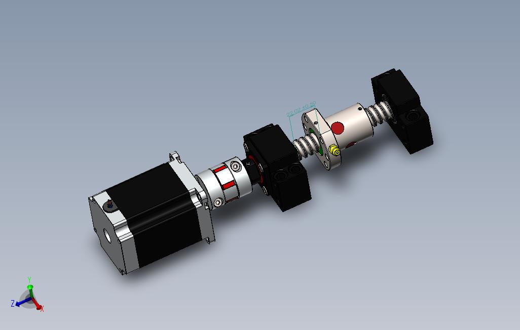 丝杠solidworks免费图纸模型下载 懒石网