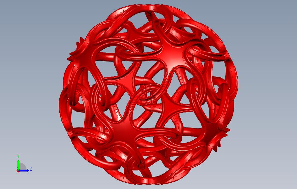 球相互关联的星星发明者_Inventor_模型图纸免费下载 – 懒石网