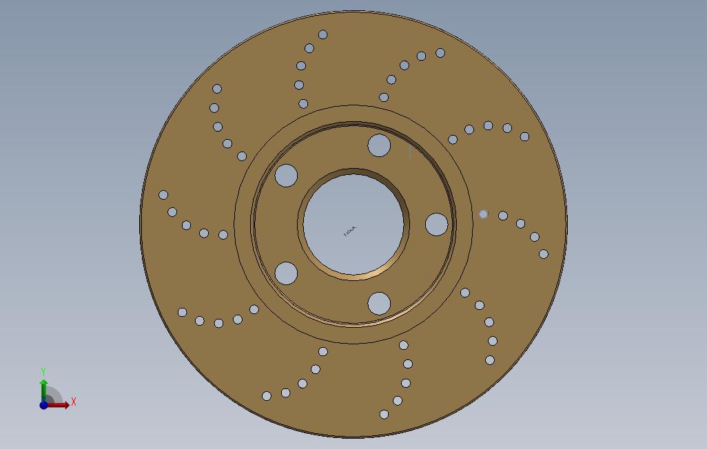 盘式制动器开槽钻孔solidworks 2014模型图纸免费下载 懒石网