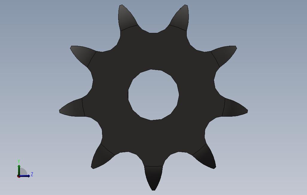 短间距滚子链轮tisosolidworks 2012模型图纸免费下载 懒石网