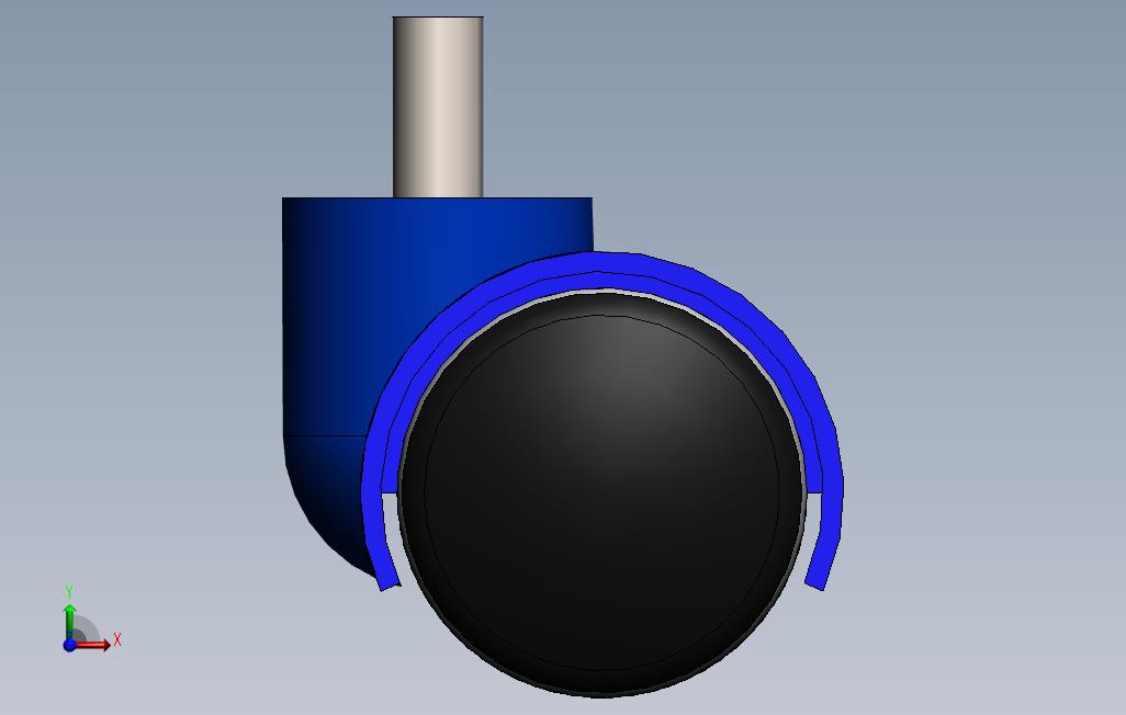 脚轮_casters_SOLIDWORKS 2011_模型图纸免费下载 – 懒石网