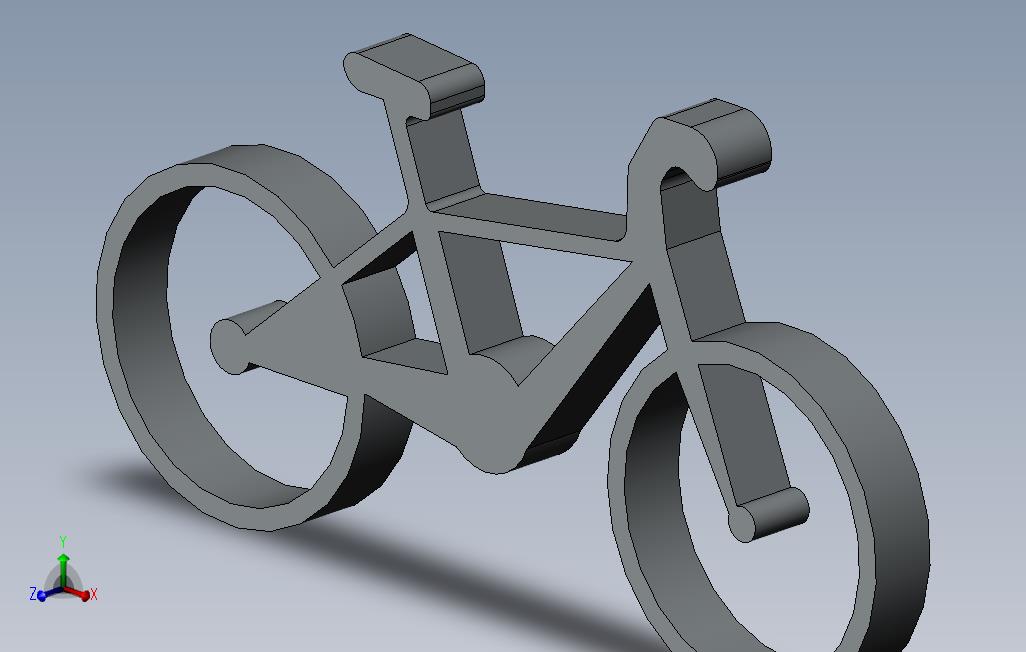 自行车钥匙扣_keychain_SOLIDWORKS 2012_模型图纸免费下载 – 懒石网