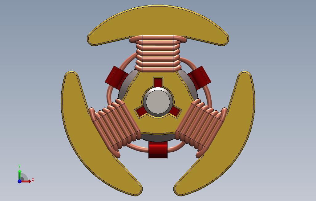 转子线圈solidworks 2018模型图纸免费下载 懒石网