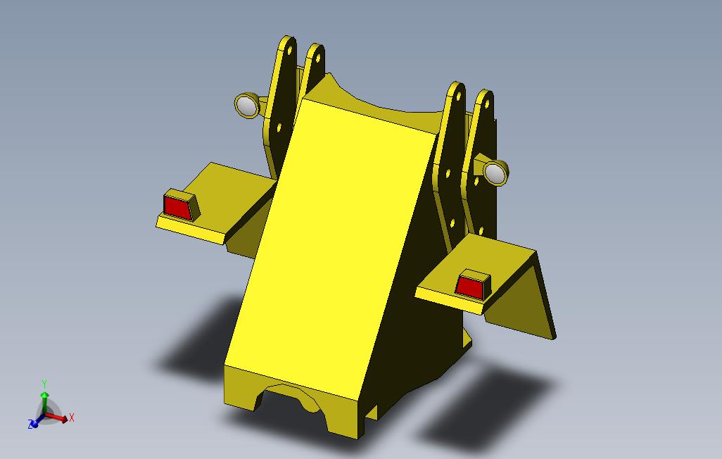 轮式装载机 前车身 Solidworks教程hp1模型图纸免费下载 懒石网