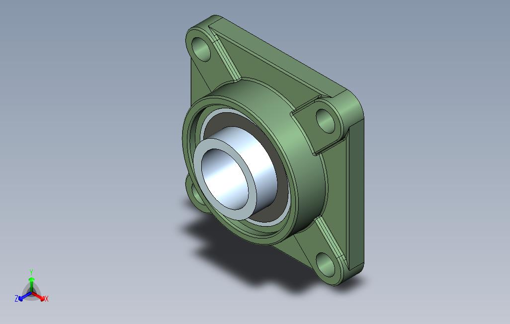 轴承FKFL207_fl207__模型图纸免费下载 – 懒石网
