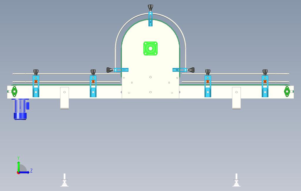鳍状皮带输送机磁铁_Inventor_模型图纸免费下载 – 懒石网