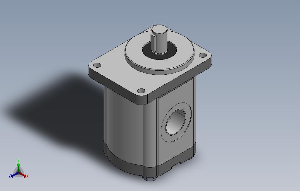 齿轮泵S12A174S0TSHH5O3334_SOLIDWORKS 2018_模型图纸免费下载 – 懒石网