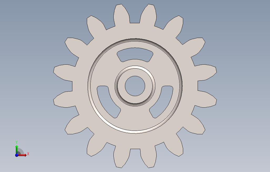 齿轮直齿 Solidworks 2014 模型图纸免费下载 懒石网
