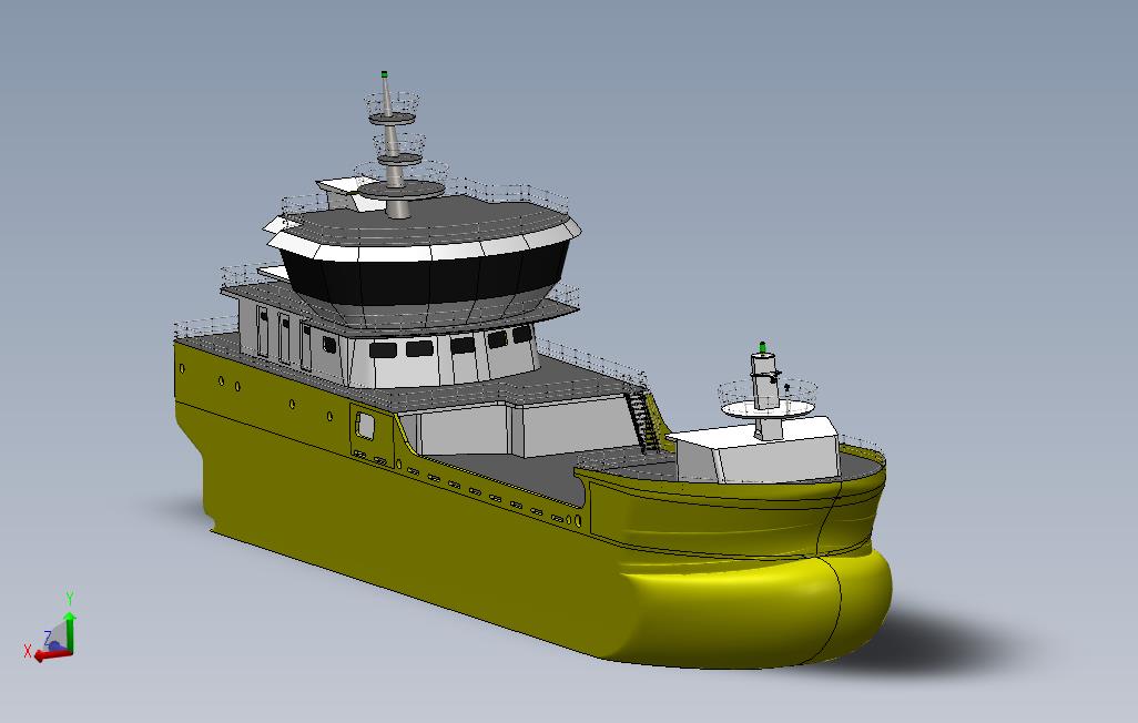 海洋船舶_交通运输_SOLIDWORKS_免费图纸_模型下载 – 懒石网