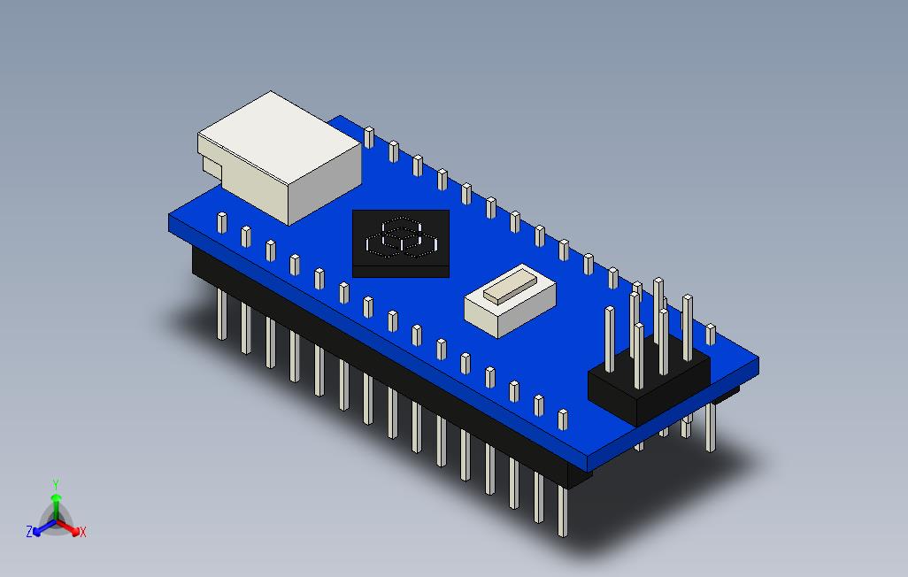 Arduino纳米_STEP_模型图纸免费下载 – 懒石网