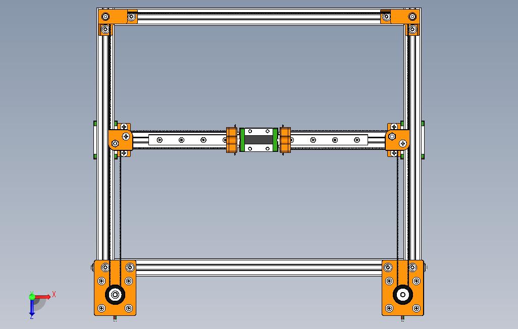 CoreXY框架（v.2.0）_SOLIDWORKS 2013_模型图纸免费下载 – 懒石网