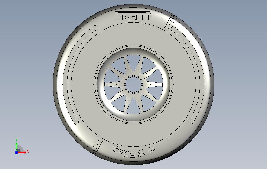 车轮和轮胎法拉利F1-CatiaV5_STEP_模型图纸免费下载 – 懒石网