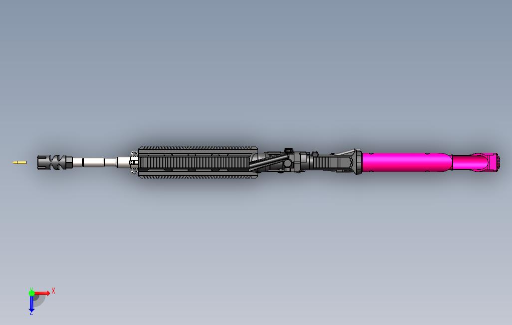 M416突击步枪__模型图纸下载 – 懒石网