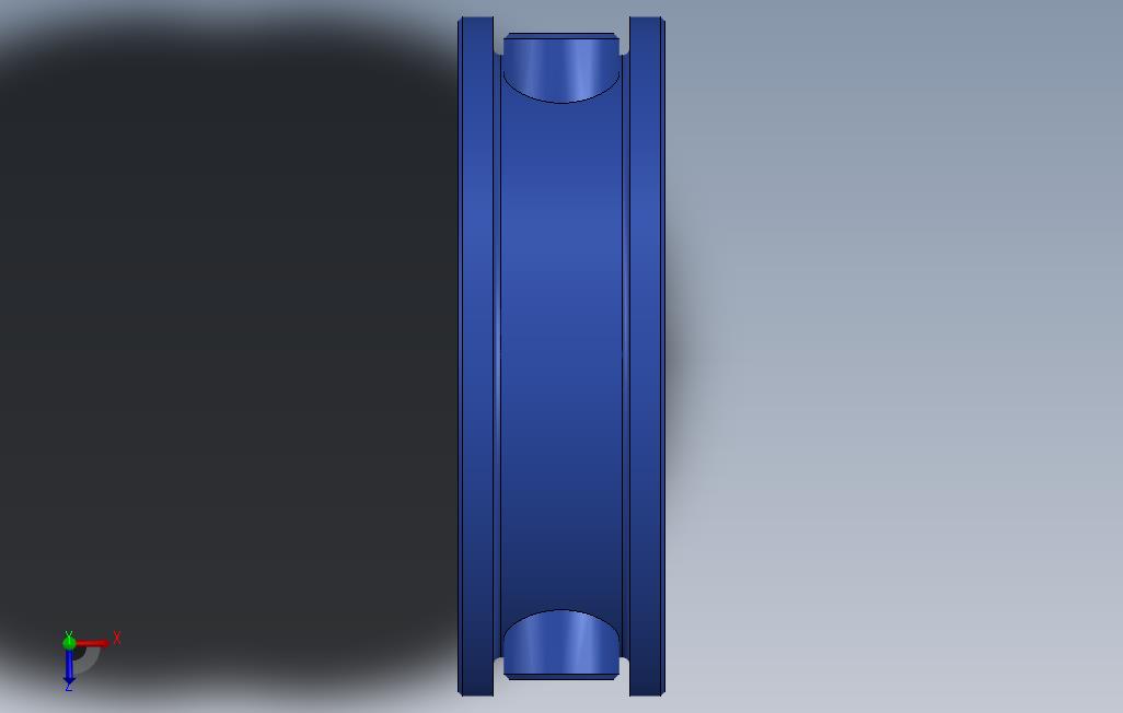 对夹式止回阀H77X-10-150DN300_SOLIDWORKS 2015_模型图纸下载 – 懒石网