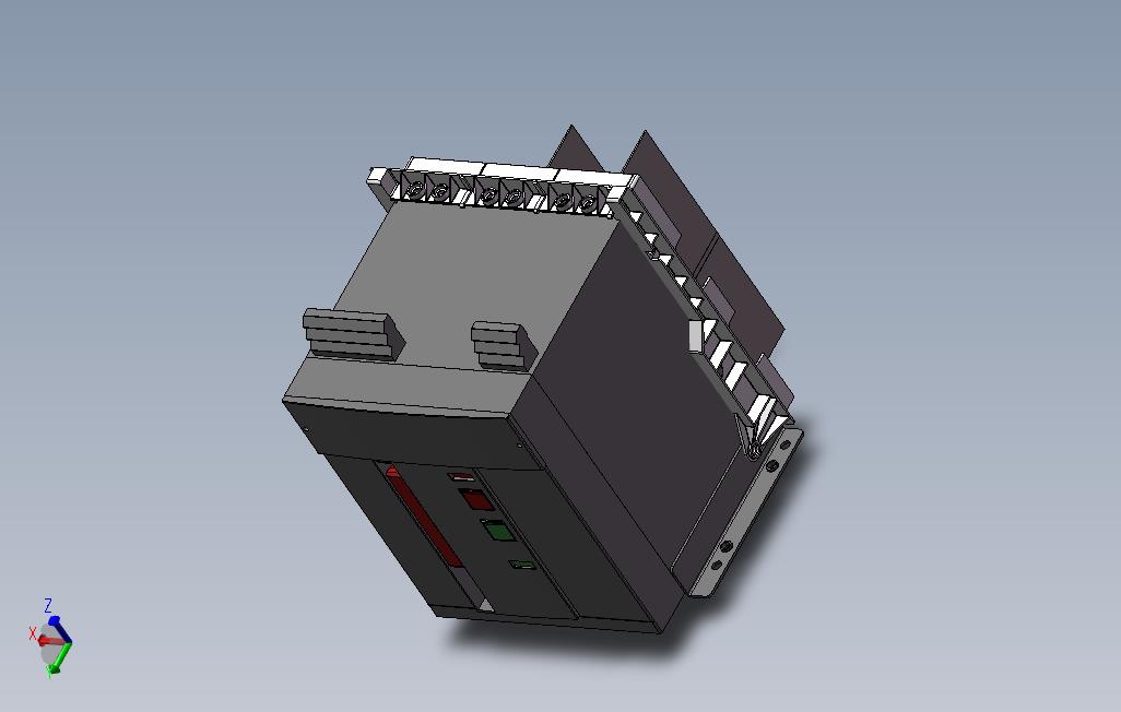 E2-2-E9ABB断路器_SOLIDWORKS 2016_模型图纸下载 – 懒石网