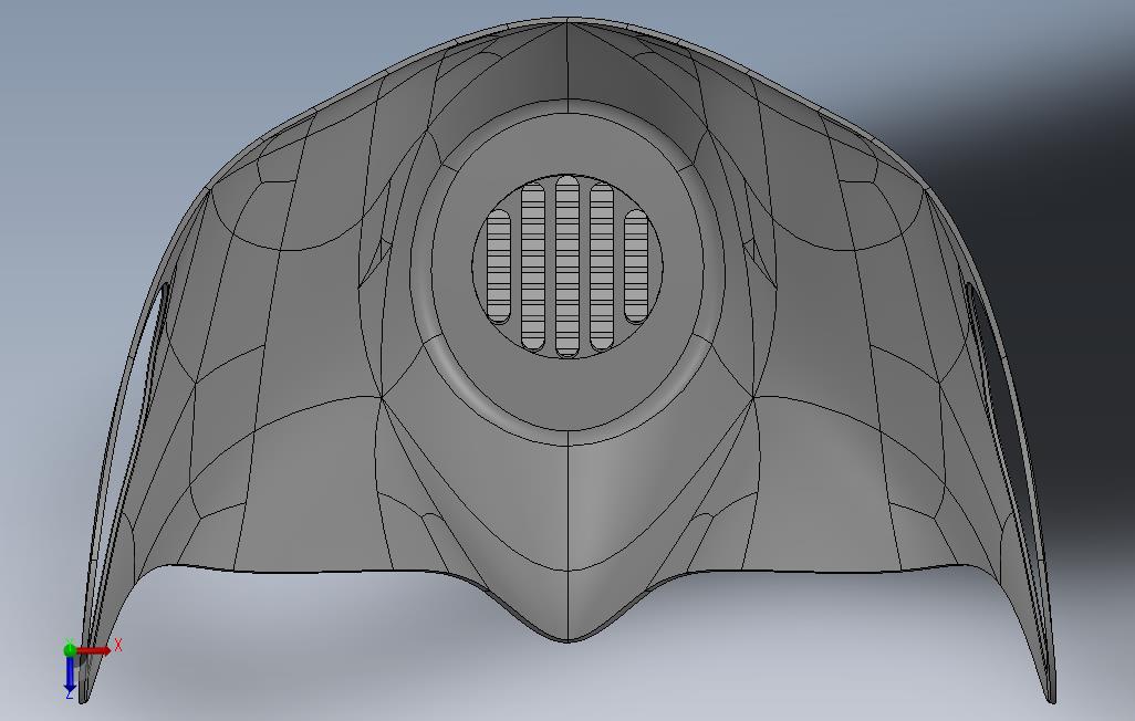 防毒面罩solidworks 模型图纸下载 懒石网
