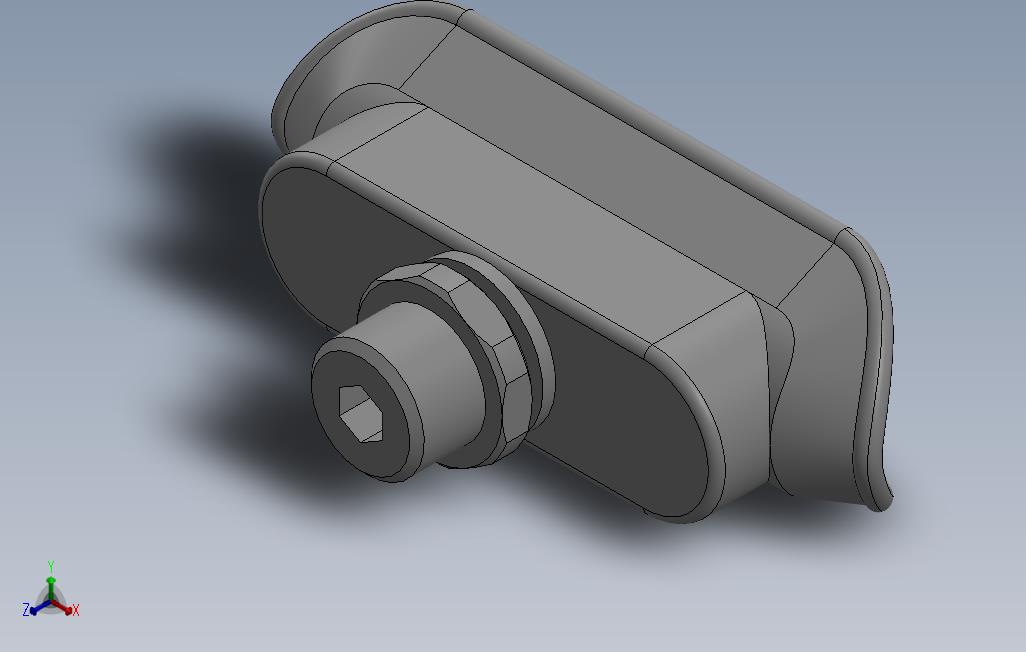 边爪吸垫solidworks 2015模型图纸下载 懒石网