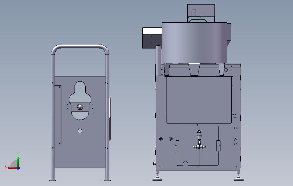 小牛喂食器solidworks 2010模型图纸下载 懒石网