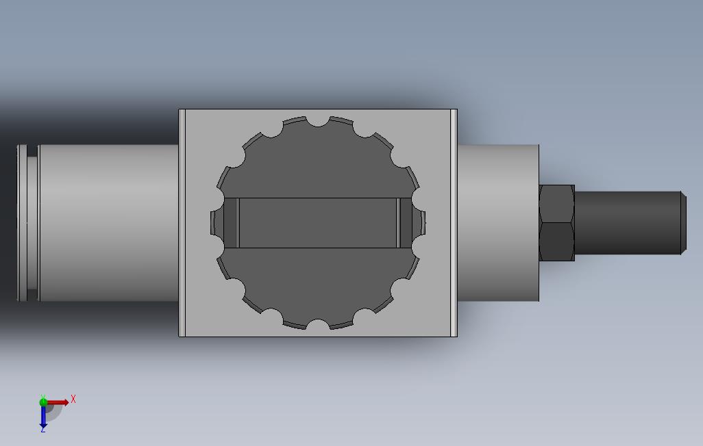 2通3通手动阀（快换接头 外螺纹）solidworks 2015模型图纸下载 懒石网
