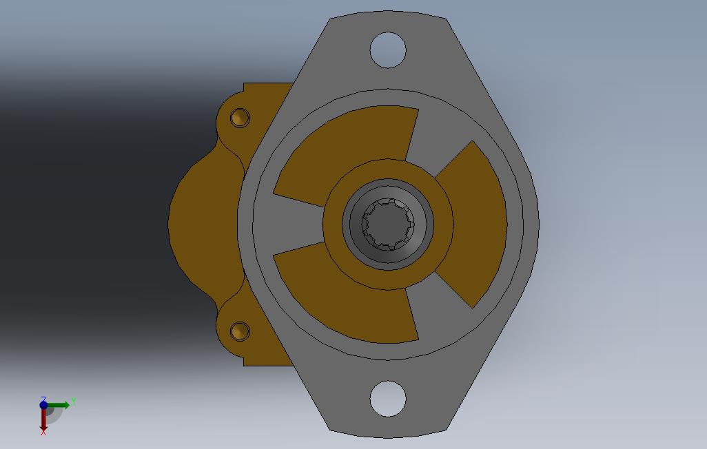 CBTSL-F308／F308／F303-AFΦ三联齿轮泵_SOLIDWORKS 2014_模型图纸下载 – 懒石网