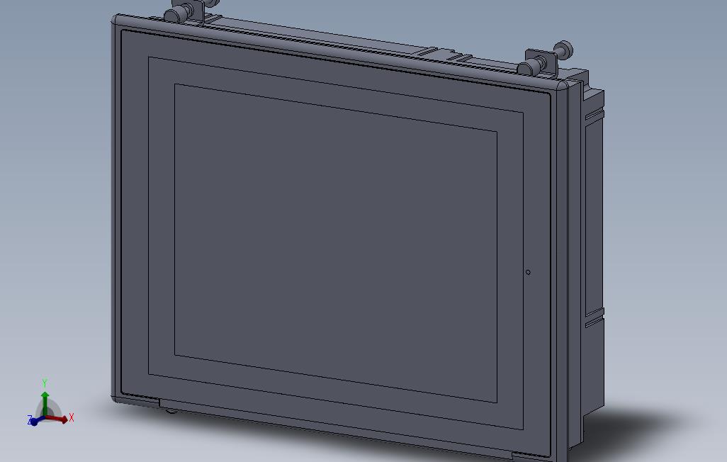 LED显示屏（工业）_SOLIDWORKS 2010_模型图纸下载 – 懒石网