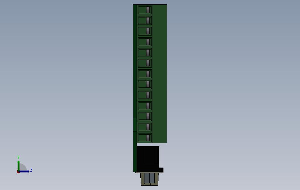 串口驱动器solidworks 2010模型图纸下载 懒石网