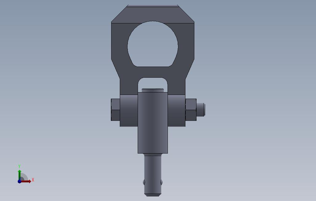 升降销自锁solidworks 2015模型图纸下载 懒石网