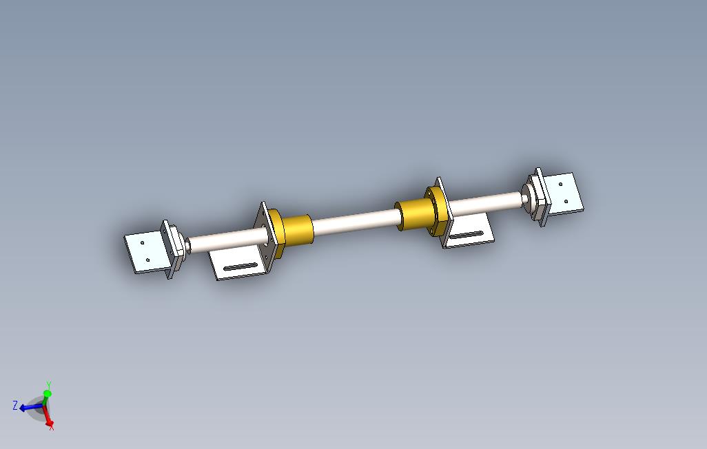 同步丝杠solidworks 2015模型图纸下载 懒石网