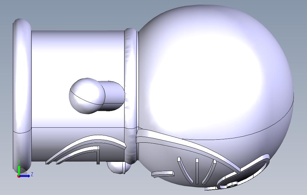 多拉A梦_Parasolid_模型图纸下载 – 懒石网