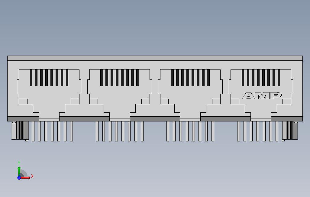 模块化插孔solidworks 2009模型图纸下载 懒石网