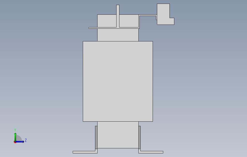 三相自耦变压器solidworks 2009模型图纸下载 懒石网