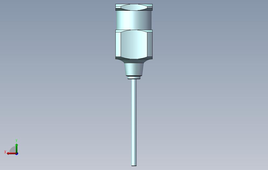 10d点胶针头solidworks 2014模型图纸下载 懒石网