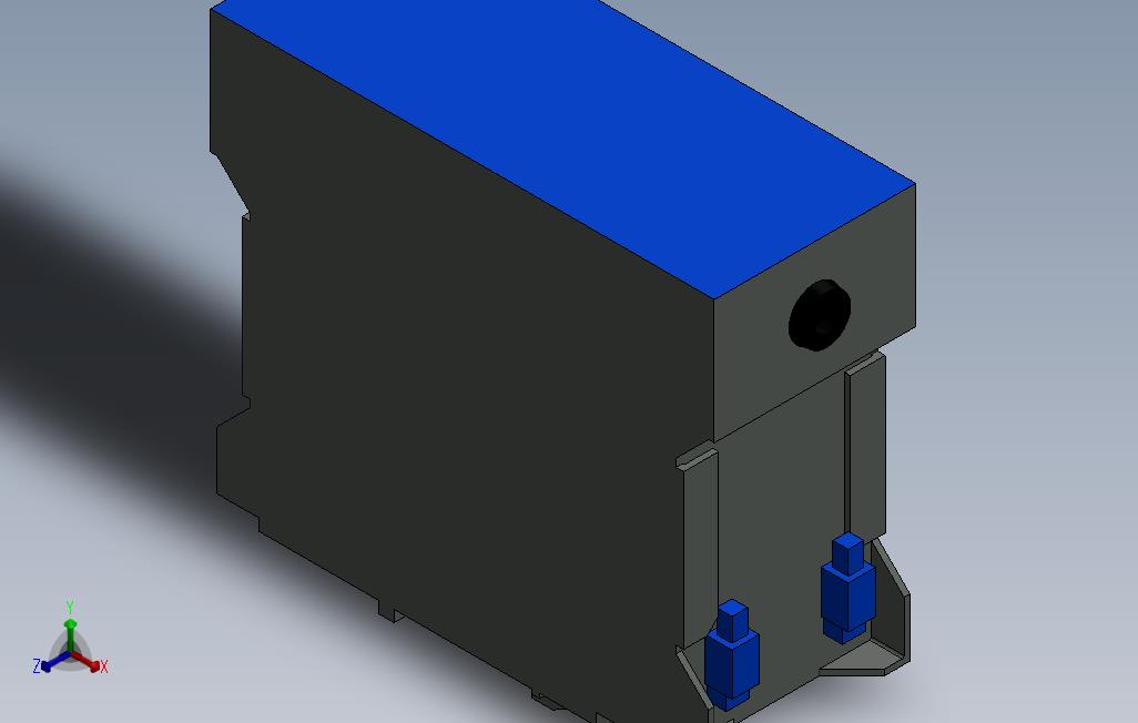 UPS电池组_SOLIDWORKS 2015_模型图纸下载 – 懒石网