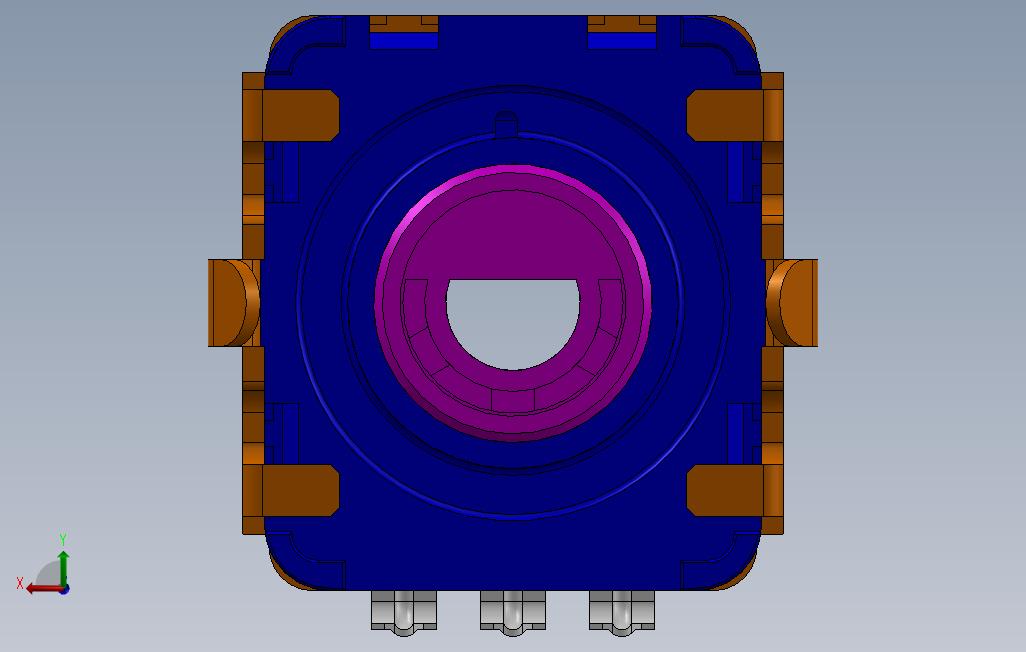 机械式旋转编码器solidworks 2015模型图纸下载 懒石网