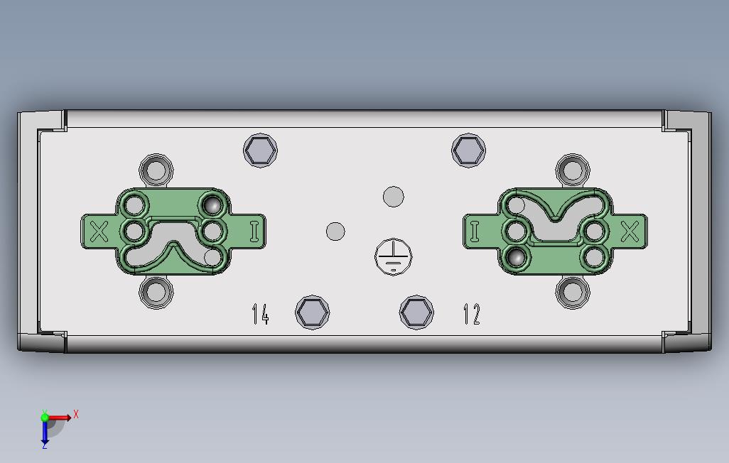 滑阀solidworks 2009模型图纸下载 懒石网