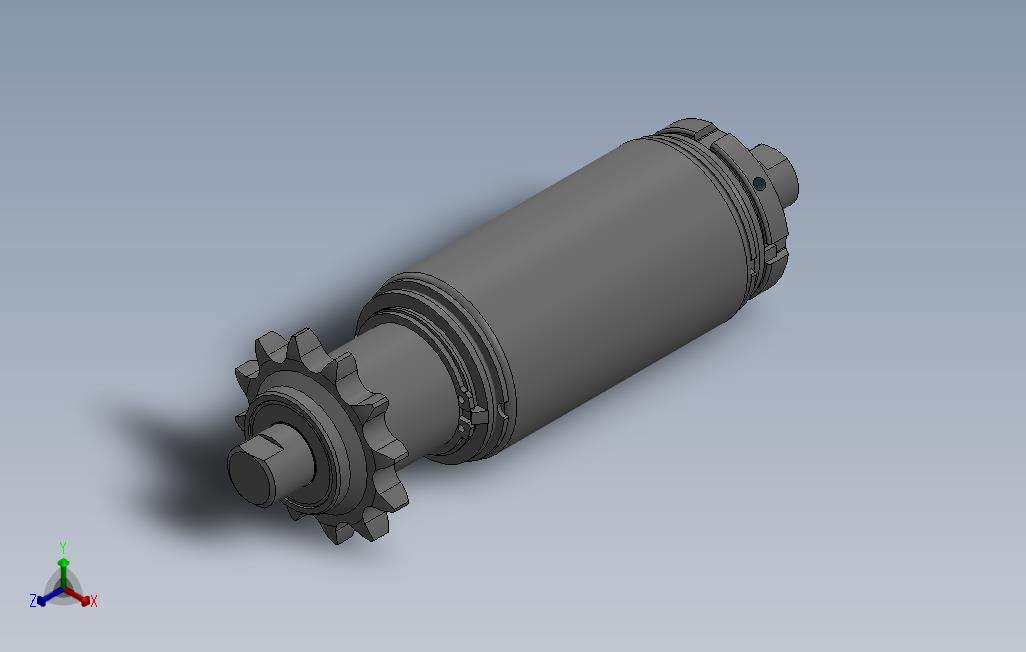 滚轮由切向链驱动solidworks 2015模型图纸下载 懒石网