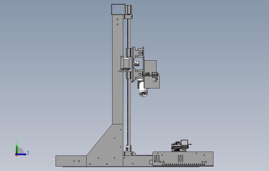 激光感应切割机设计模型solidworks 2010模型图纸下载 懒石网