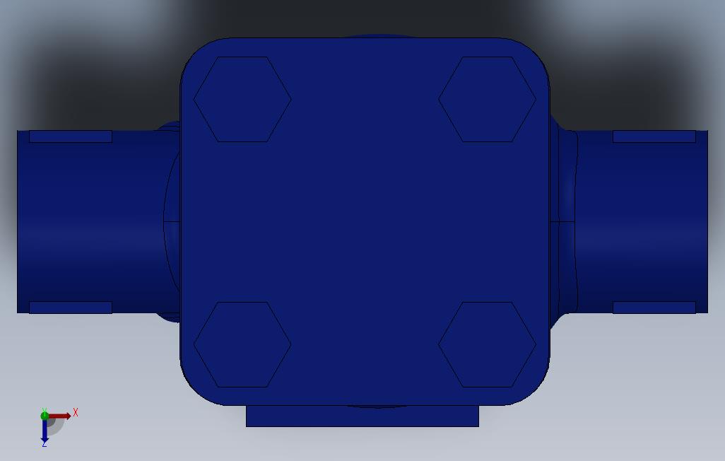 提升止回阀solidworks 2009模型图纸下载 懒石网