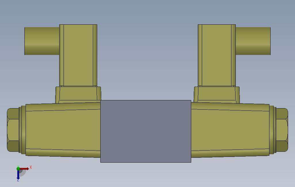 电磁换向阀solidworks 2008模型图纸下载 懒石网