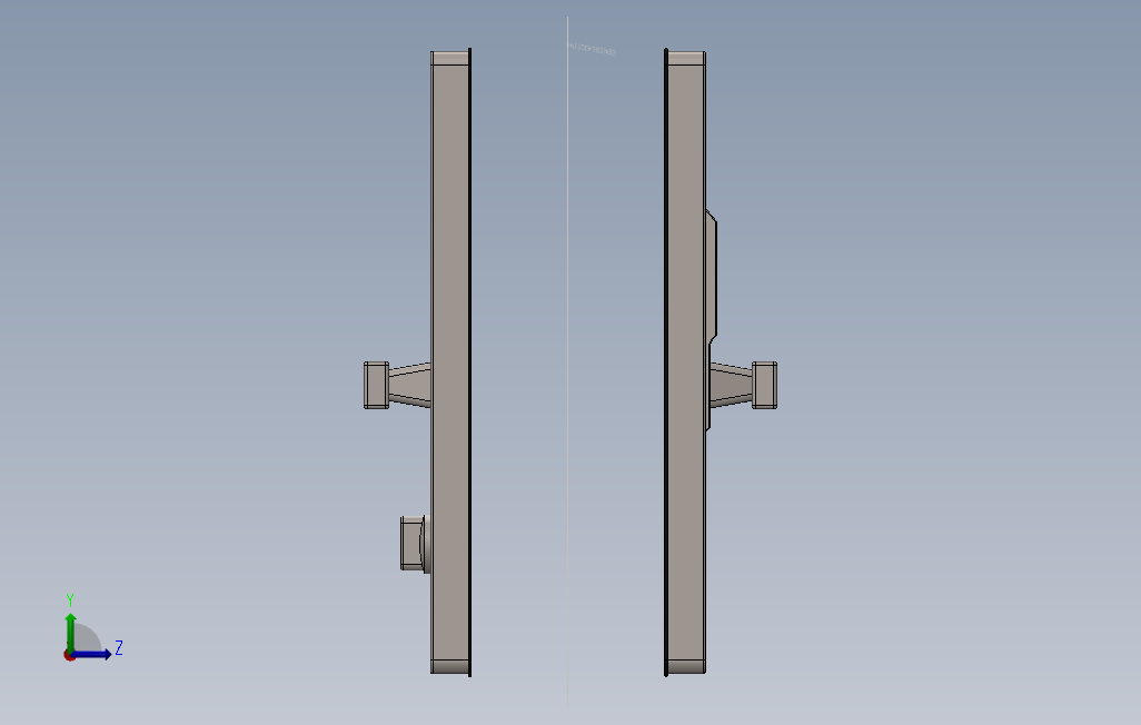 门锁solidworks 2018模型图纸下载 懒石网