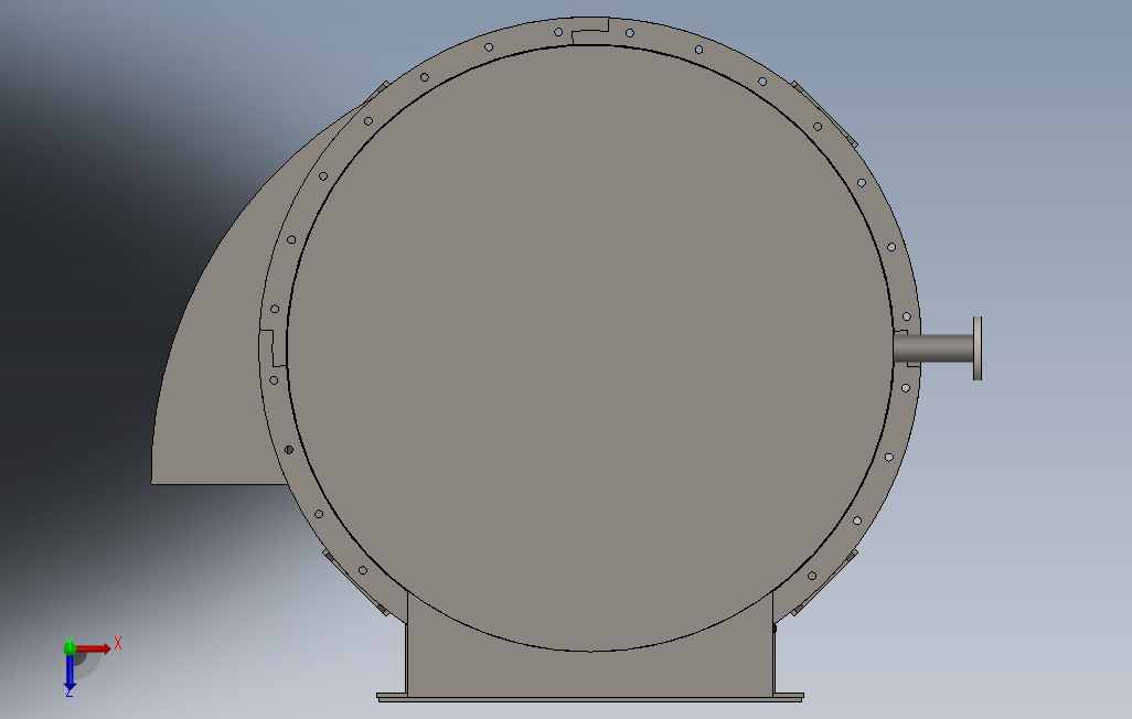 旋风过滤器solidworks 2014模型图纸下载 懒石网
