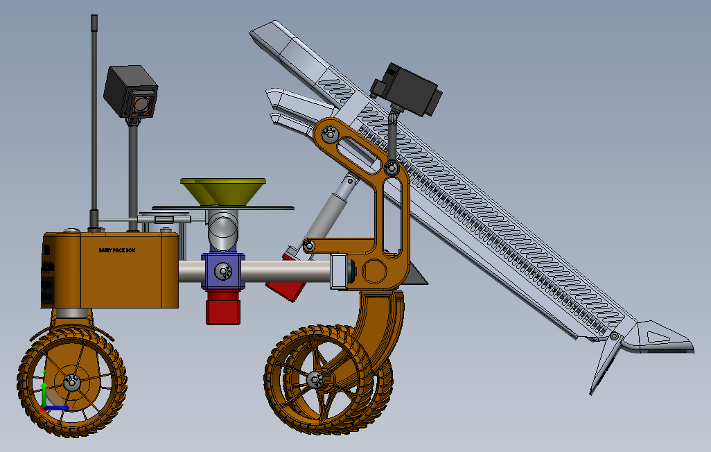 月球采样系统solidworks 2015模型图纸下载 懒石网