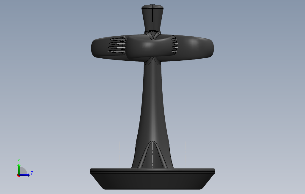 轻便牙刷架solidworks 2011模型图纸下载 懒石网