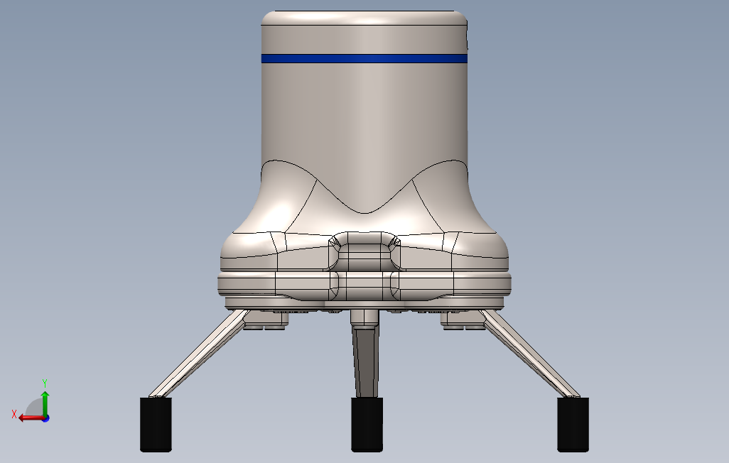 3指电动机械夹持器solidworks 2014模型图纸下载 懒石网